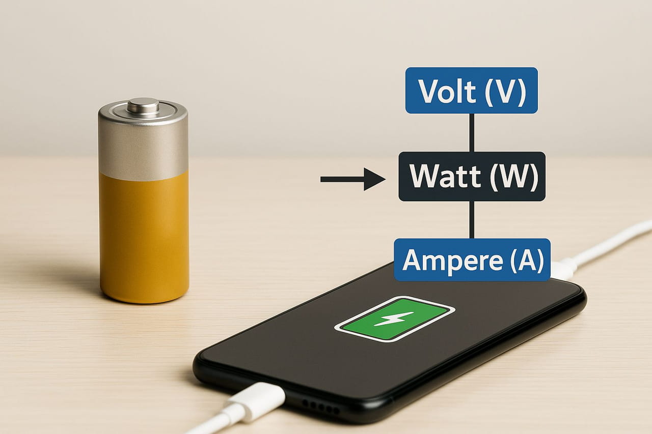 Watt bei Powerbanks: Einfach erklärt für Einsteiger